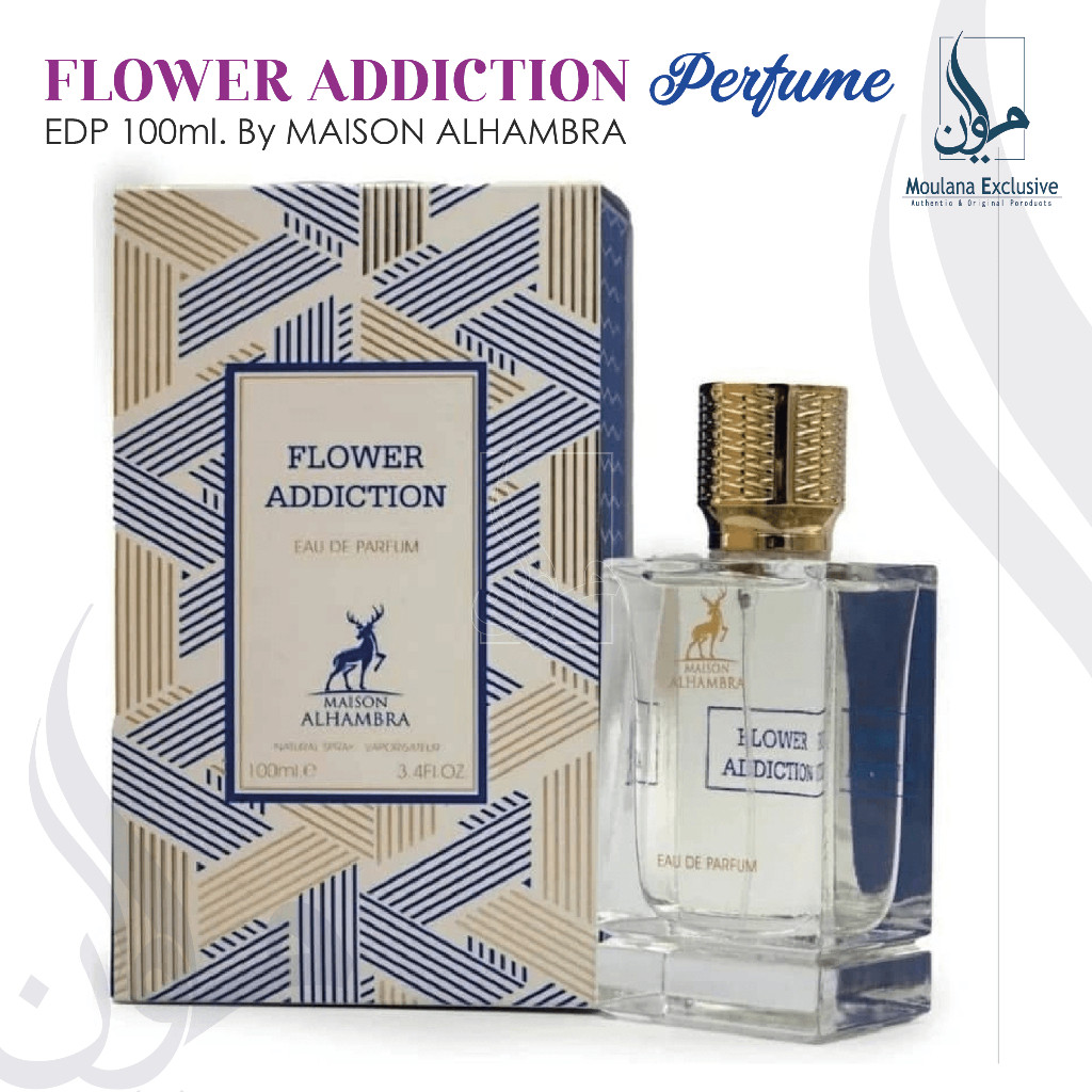 FLOWER ADDICTION EDP 100ML –MAISON ALHAMBRA | Shopee Malaysia