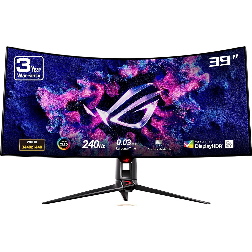 Asus 39" ROG Swift PG39WCDM WOLED UWQHD HDR10 Adaptive Sync 240Hz 0 ...