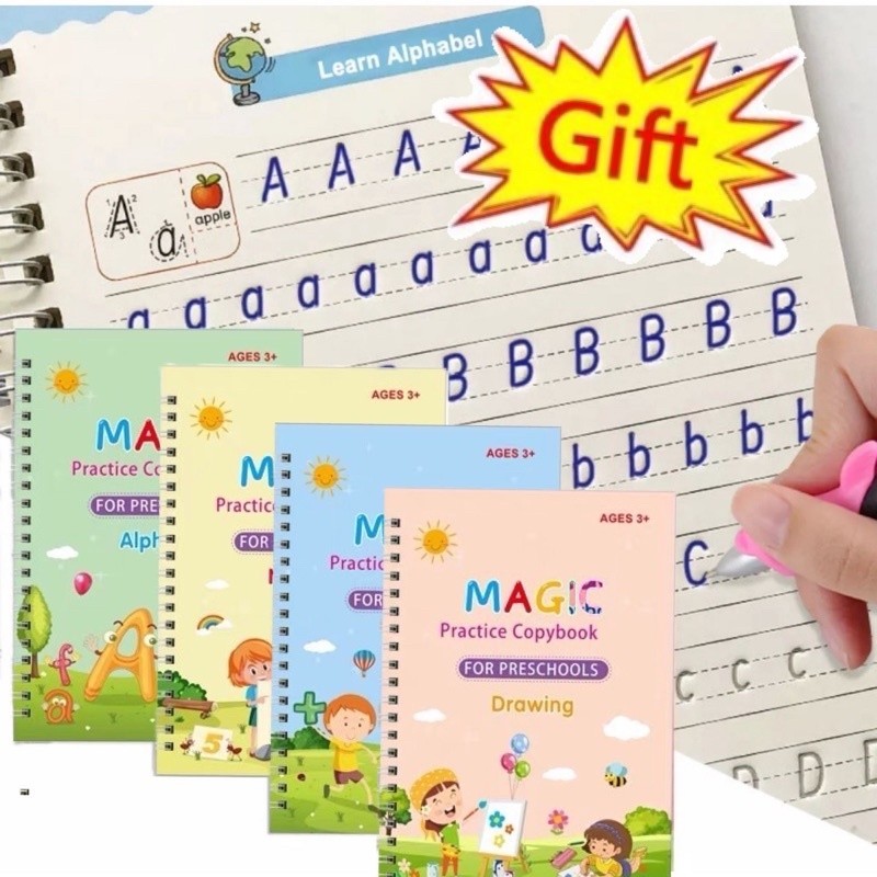 X.G Children Learning English Calligraphy Learning Copybook for ...