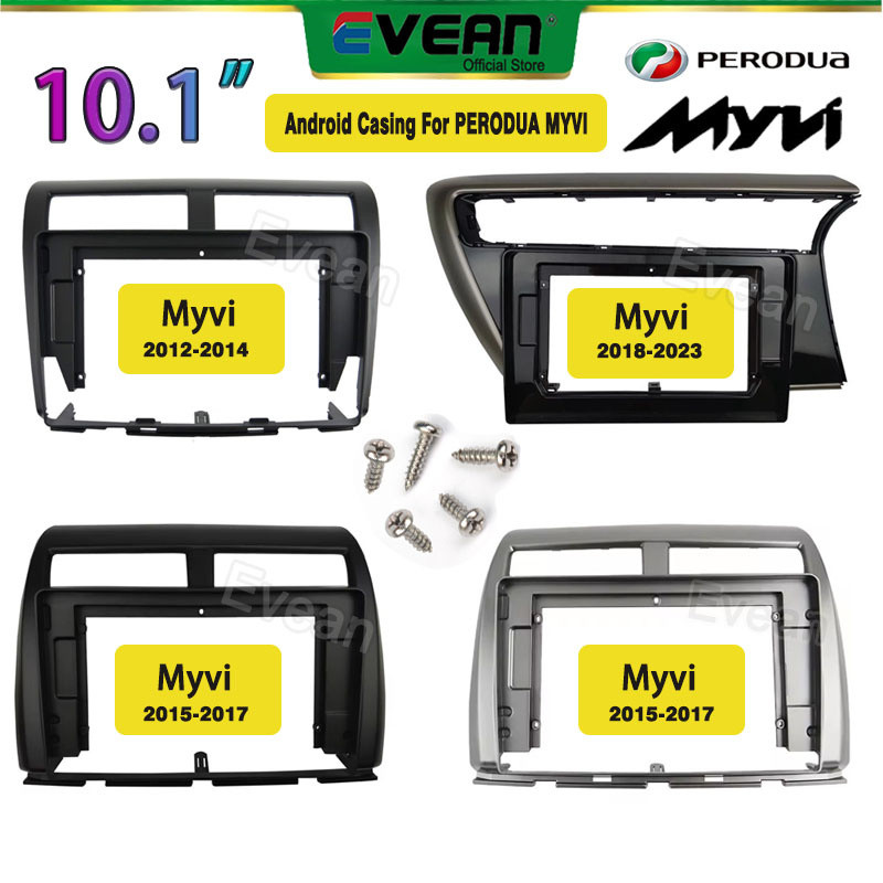 10" Android Player Casing For Perodua Myvi Lagi Best /Icon /Gen3 2011 ...