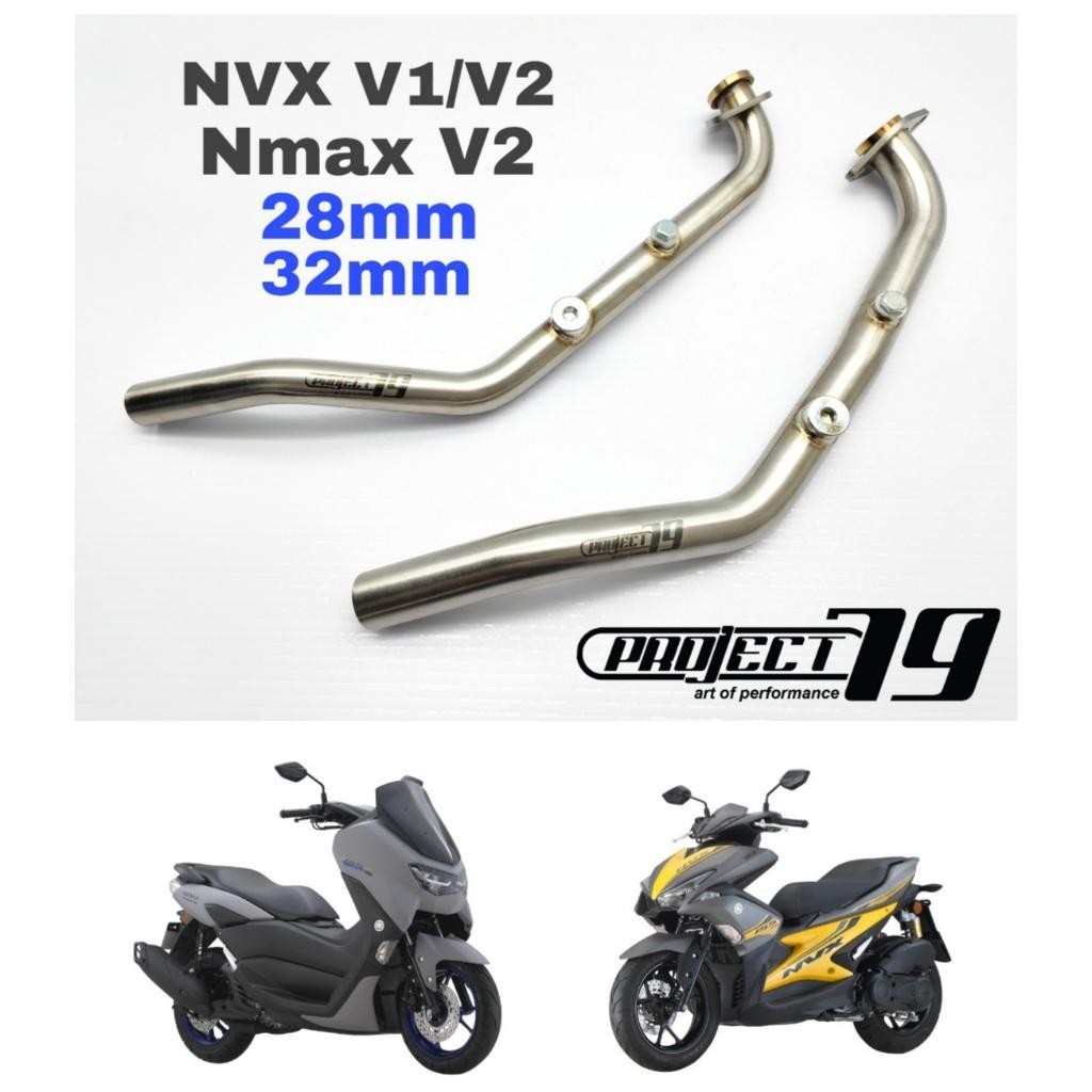Yamaha NVX155 V1 V2 NMAX V2 Project79 Manifold Universal Stainless ...