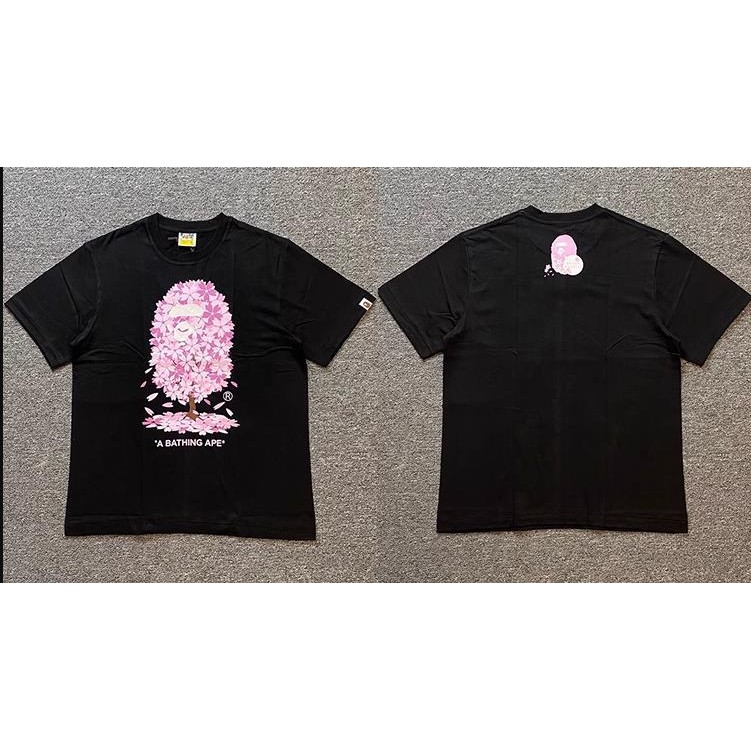 BA Men's and Women's Classic Versatile Casual Cherry Blossom Ape Print ...