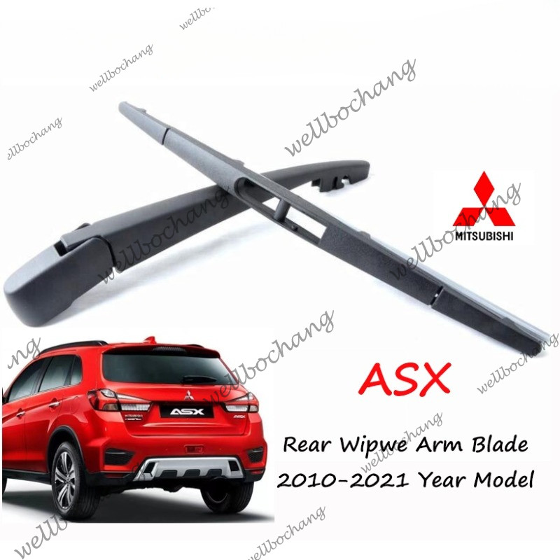 Mitsubishi ASX Rear Wiper arm wiper () Assembly Set for 2010 to 2021 ...