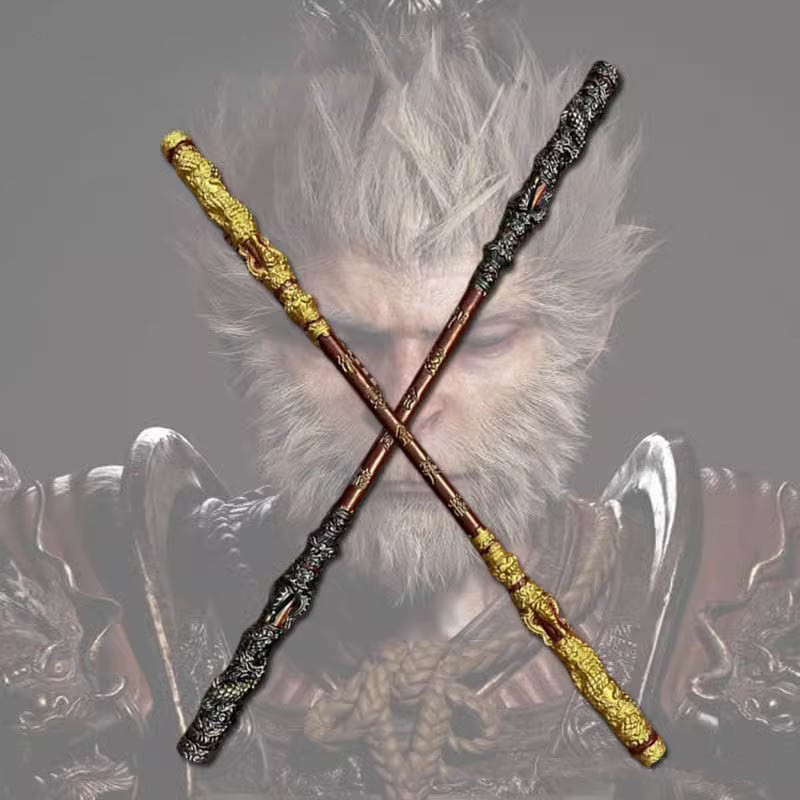 22cm Black Myth Wukong Game Monkey King Ruyi Golden Hoop Rod Alloy Metal Crafts Ornaments ...