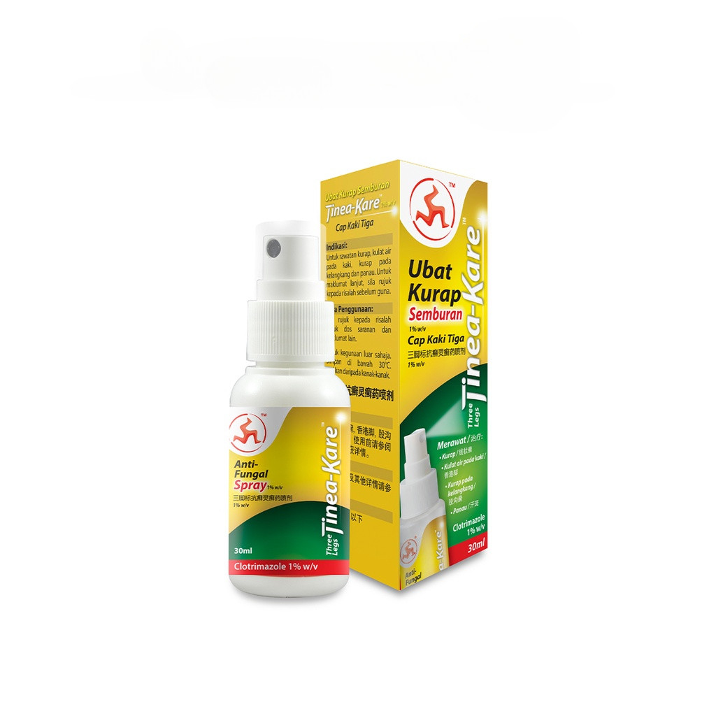 Three Legs Tinea - Kare Antifungal Spray 30ml | Shopee Malaysia