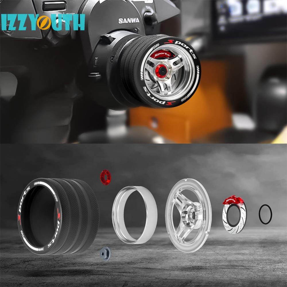Aluminum RC Hand Wheel Remote Control Steering Wheel for FLYSKY NB4 ...