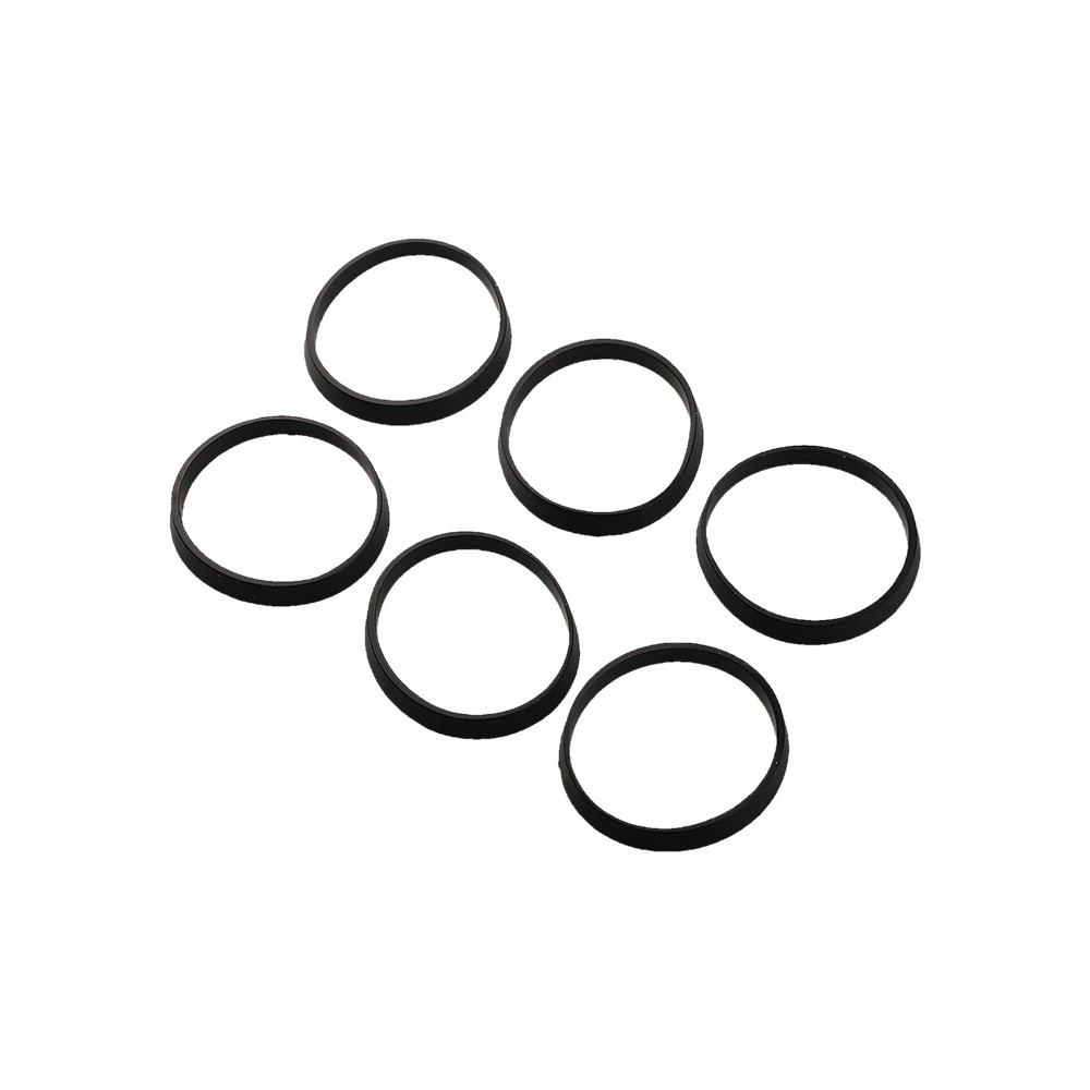 6PCS 40mm Rubber Seal Rubber Washers for Plumbing Sink Pipe Fittings ...