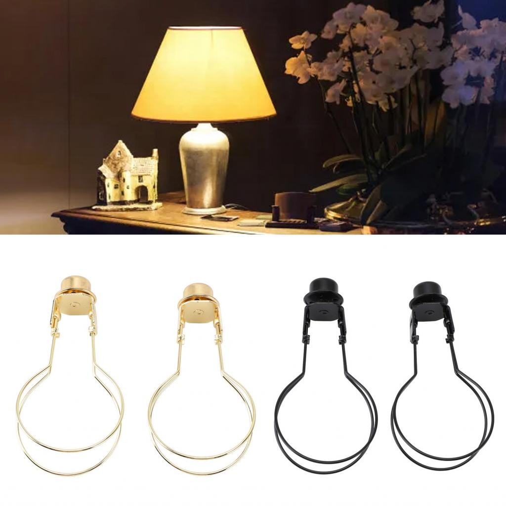 Phoenixshop Bulb Clip Adapter Rust Proof Minimalist Metal On Lampshade ...