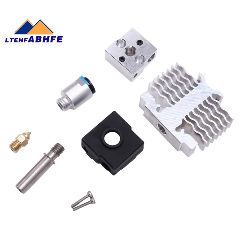 3D Printer Hotend Kit Heat Block Heater Thermistor for 3 Neo V2 Neo Max ...