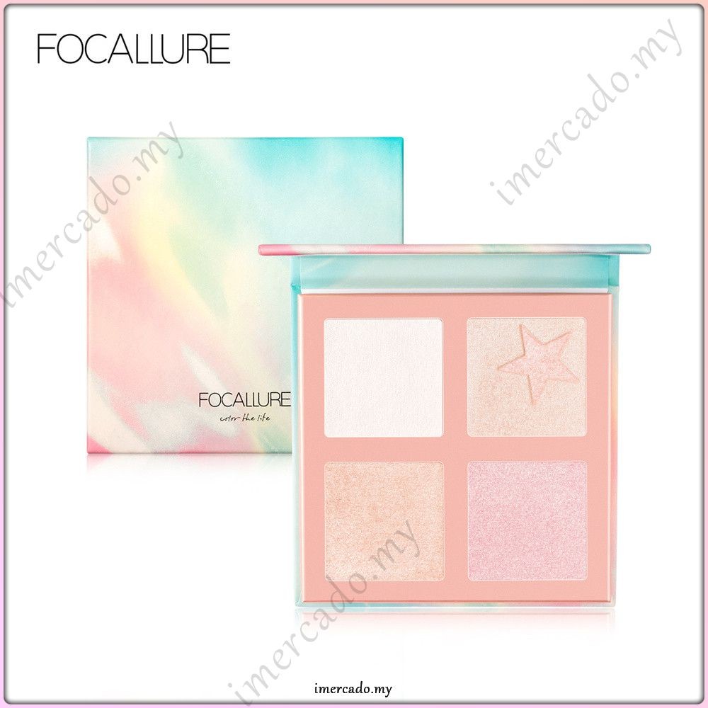COD Focallure Powder Fine And Easy To Color Gloss Stereo Contour Face ...