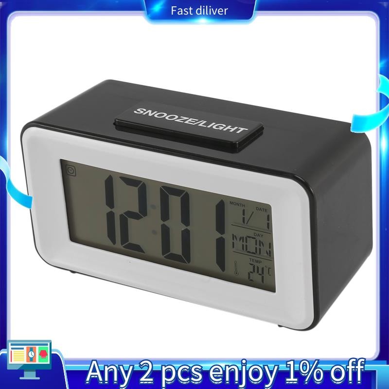 Digital Led Alarm Clocks Student Clocks With Week Snooze Thermometer ...