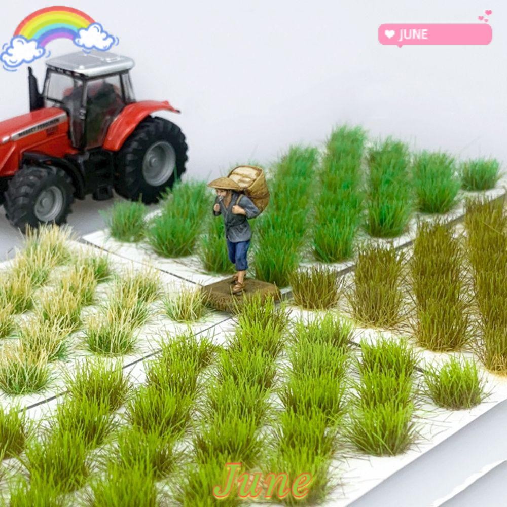 JUNE1 Grass Tuft DIY Miniatures Simulation Turf Train Landscape ...