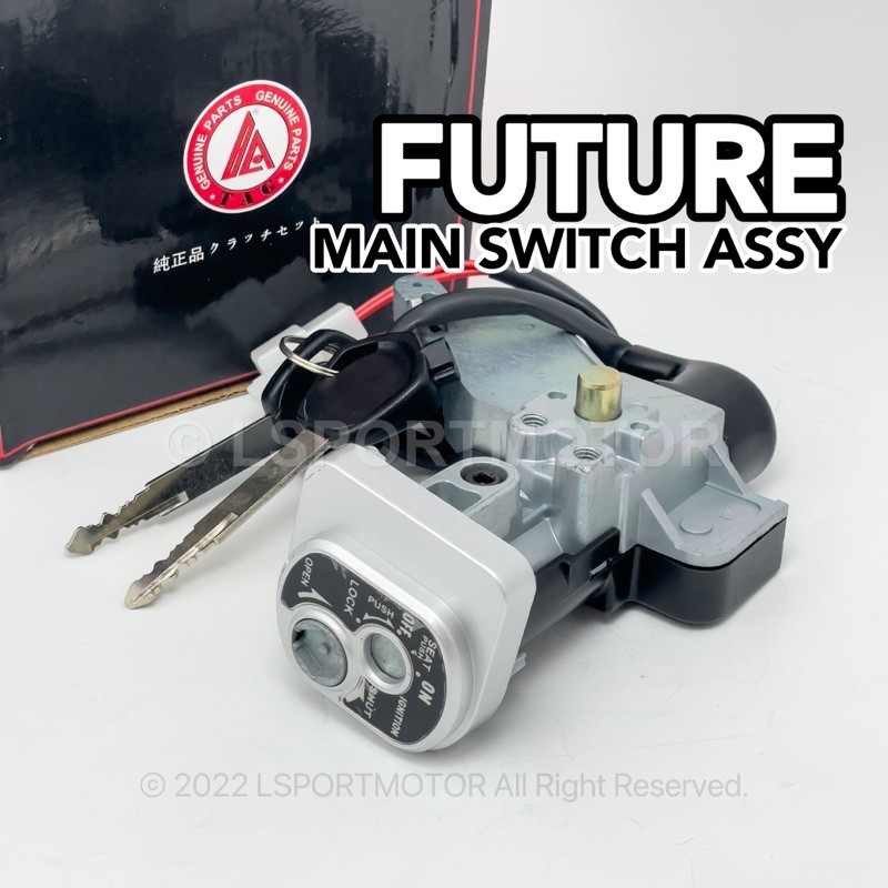 HONDA FUTURE125 MAIN SWITCH ASSY (TAG) IGNITION SWITCH KEY LOCK STARTER ...