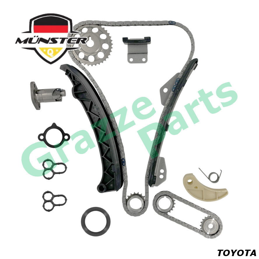 (16pc) Münster Timing Chain Kit Set Toyota CHR C-HR 1.8 ZGX11 2018-2023 ...