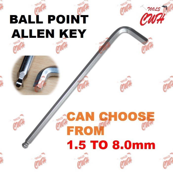 1.5-8.0MM RANGE PRC BALL POINT ALLEN KEY HEX KEY ALLEN KEY HEX DRIVER ...