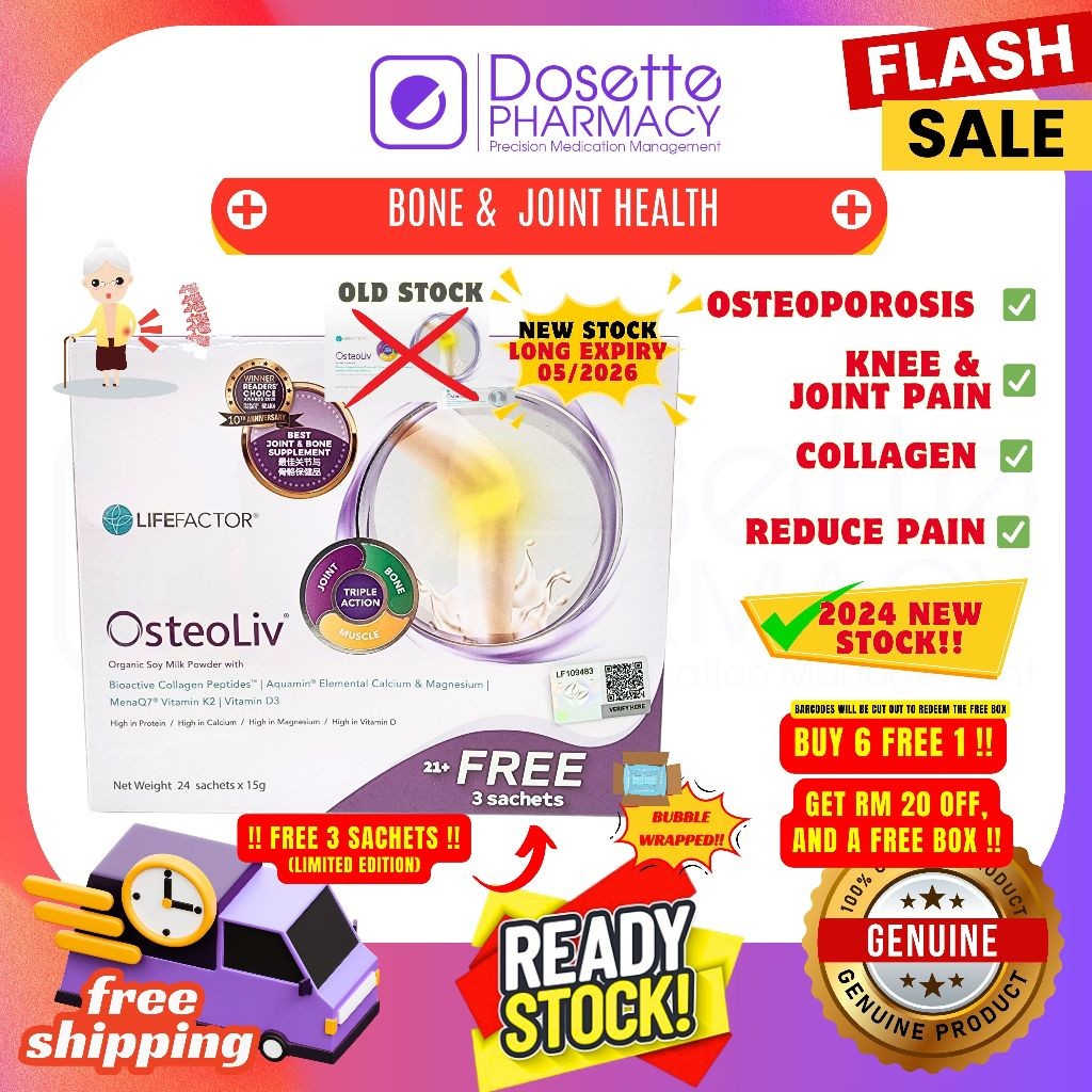 LIFE FACTOR OSTEOLIV EXP: 05/26 - BONE JOINT, CARTILAGE & MUSCLE ...