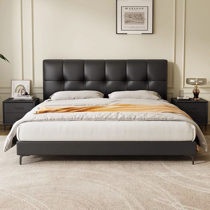 167cm Bed Frame 200cm Bed Set Double Lift Bed Extra Large Bed Frame ...