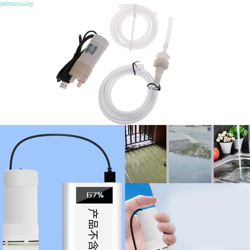 redsunaa Water Pump Self-priming Pump 5V Water Pump USB Small Pump ...