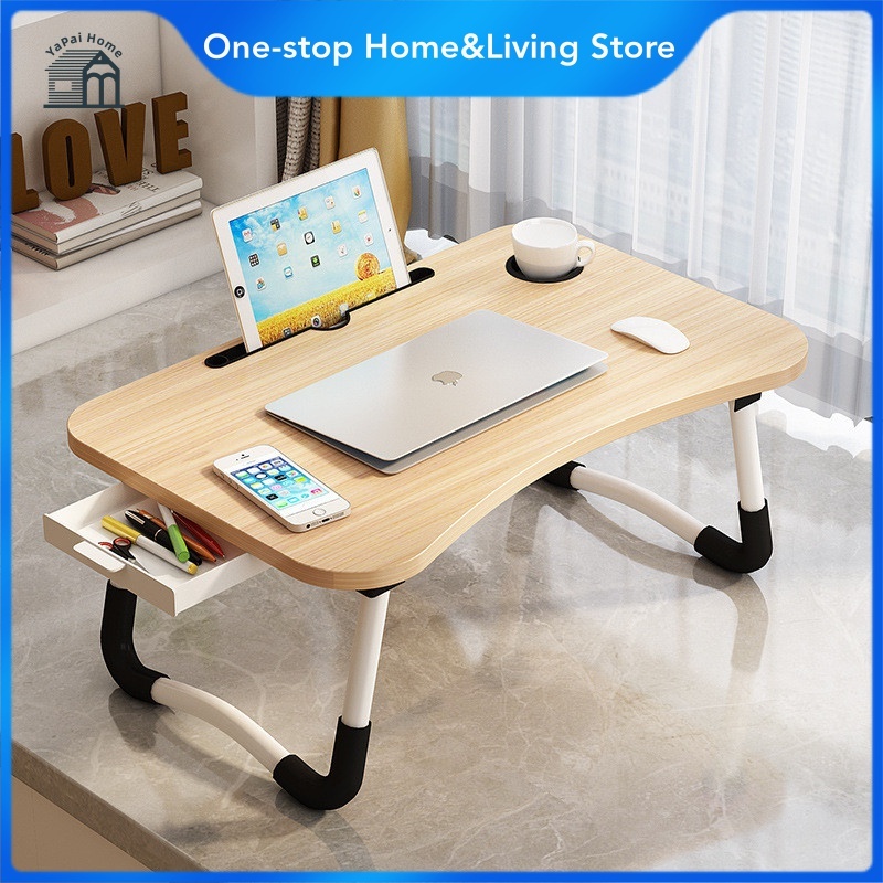 Bed Folding Table Student Table Lazy Small Table | Shopee Malaysia