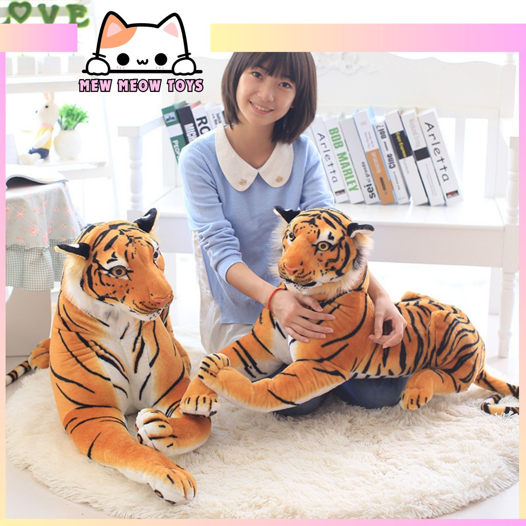 [MEW] 25cm Tiger Doll Animal Stuffed Toys Plushie Doll Anak Patung ...