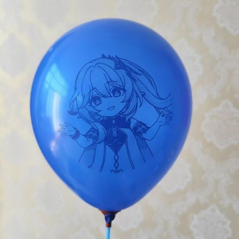 Anime Two-Dimensional Pattern 10-Inch Latex Balloon Printing Two ...