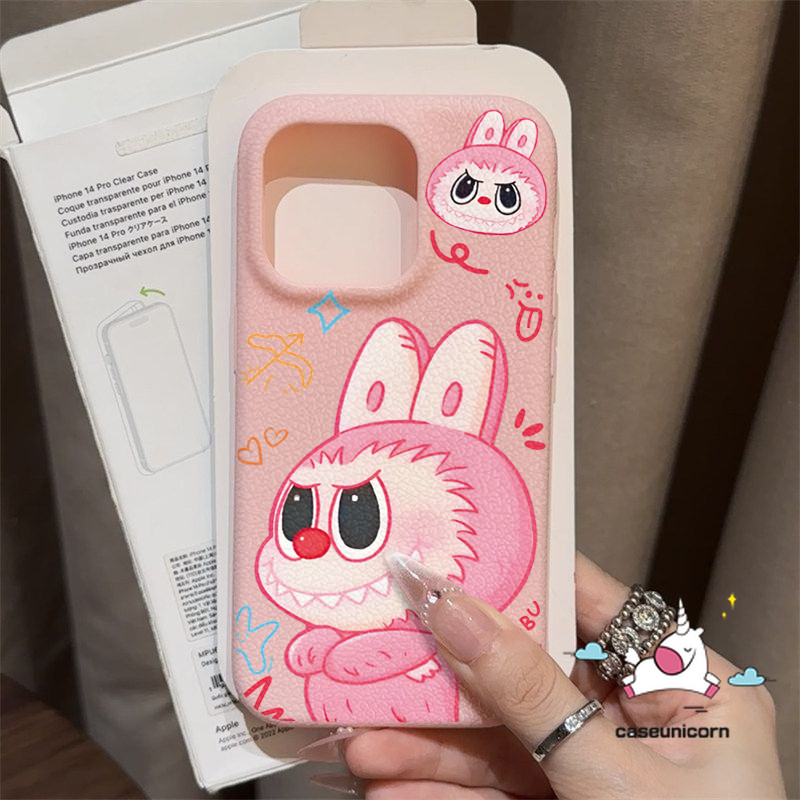 Cute Colorful Graffiti Trendy Cartoon Labubu New Case Compatible for ...
