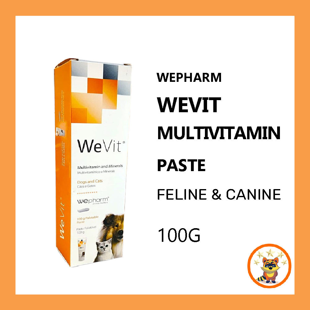 Wepharm Nutraceutical Canine And Feline Anjing & Kucing Wevit ...