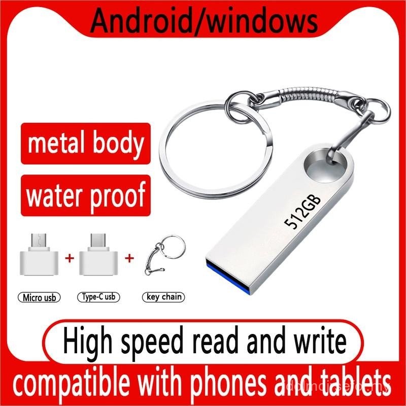 (USB Flash drive 2TB 2000GB) 2TB Waterproof PenDrive Flash Drive 1TB ...