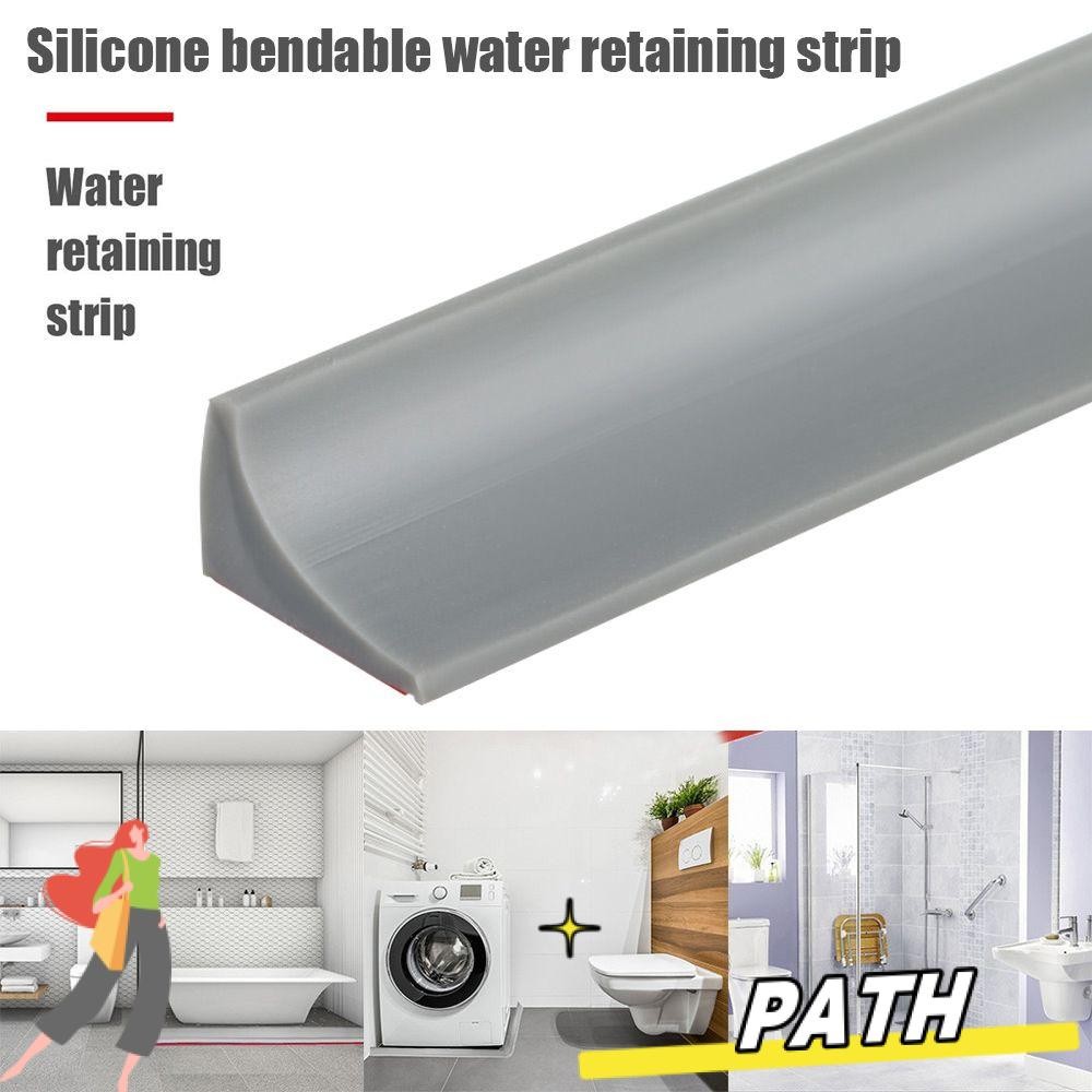 PA-HOME Water Retaining Strip Bathroom Accessories Bendable Flood ...