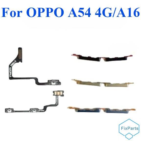New For OPPO A54 4G/A16 Power On Off Switch Button Side Volume Up Down ...