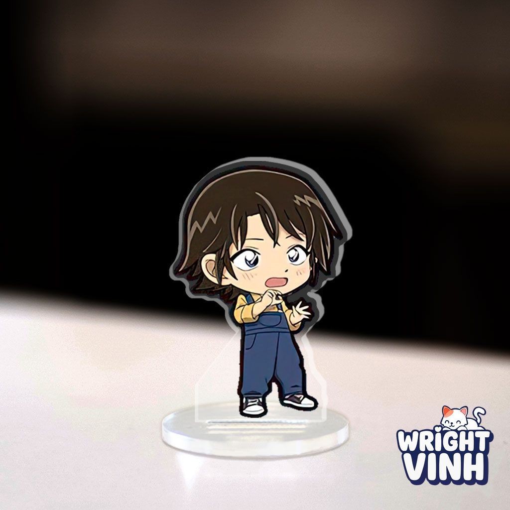 Mini Conan Standee Chibi model, famous detective cartoon Conan Kaito ...