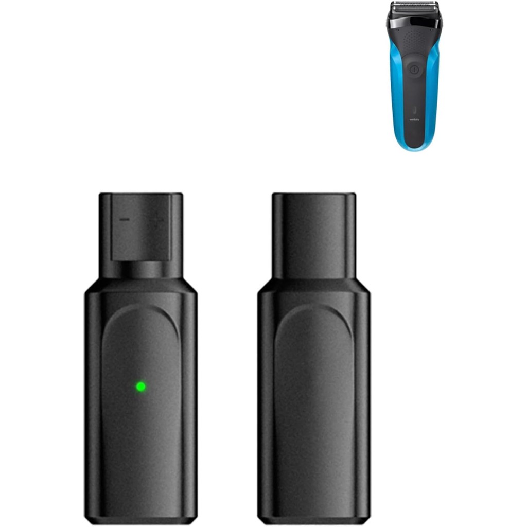 2Pack 12V Type-C Shaver Charger Adapter Charging Converter for Braun ...