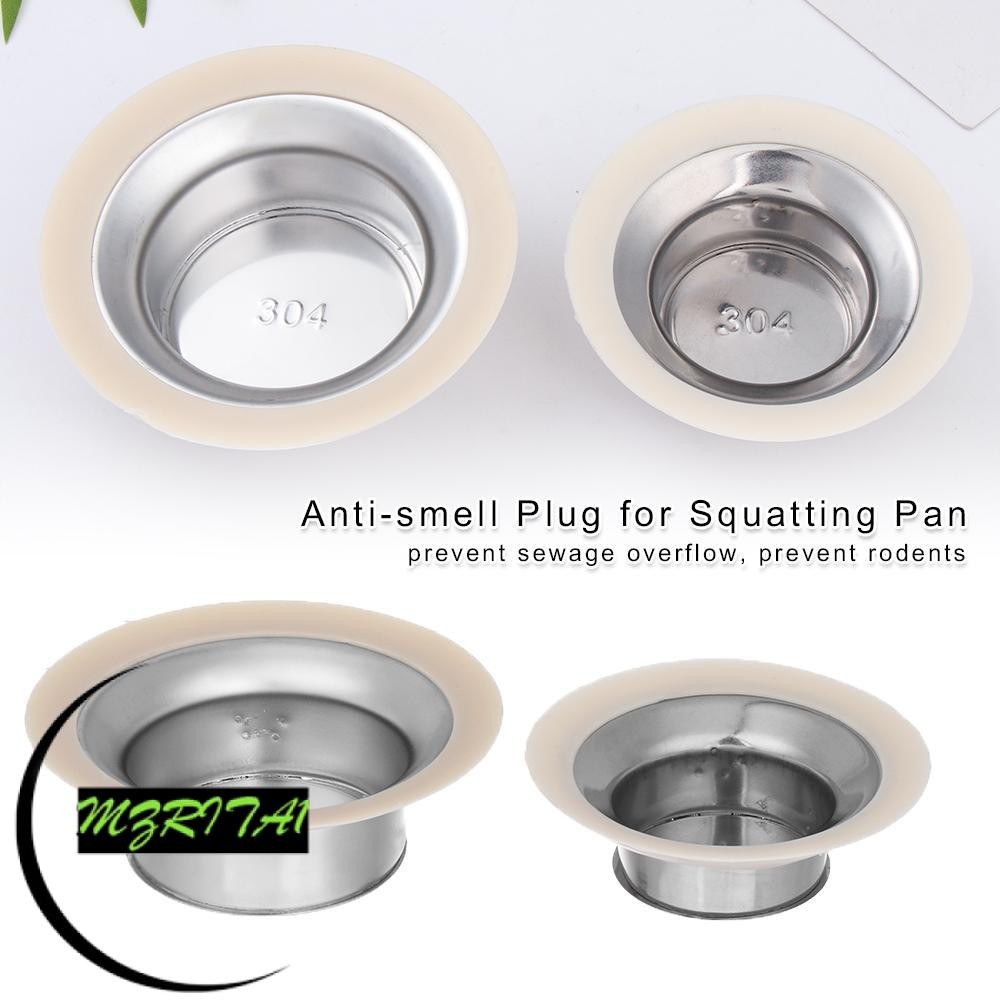 MARITA1 Anti-smell Plug Useful Squatting Pan Accessories Bathroom ...
