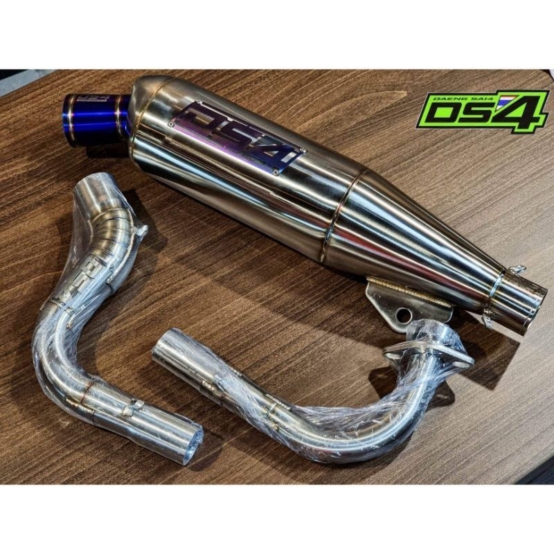 DS4 DaengSai4 Dream Cutting Power Pipe [Full Stainless] (Aerox/Nmax V2 ...