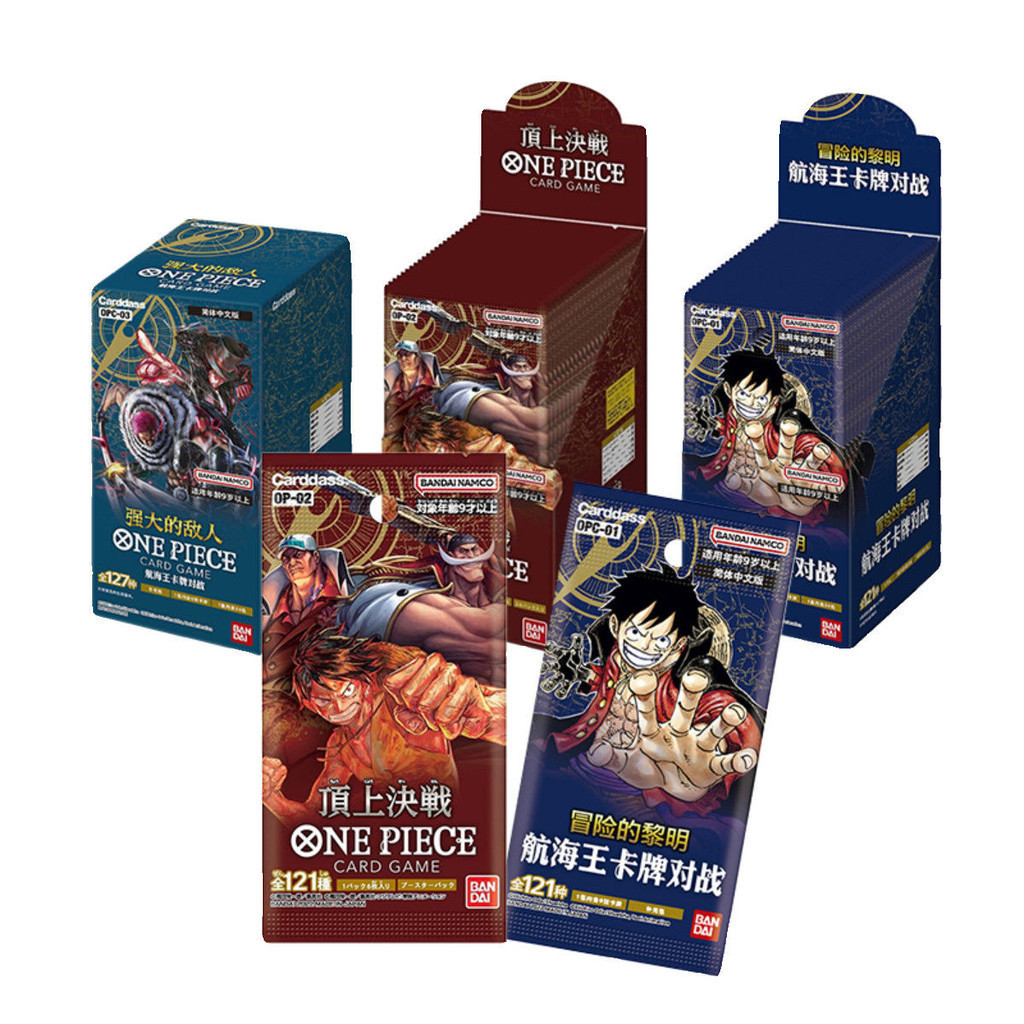 New Originales Bandai One Piece Card New Era Opcg-01-06 Cards Booster ...