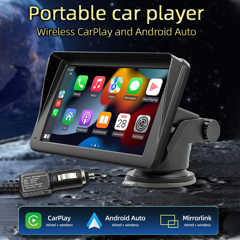 7 Inch Portable Car Mp5 Host Hd Reverse Video Car Player Wireless ...