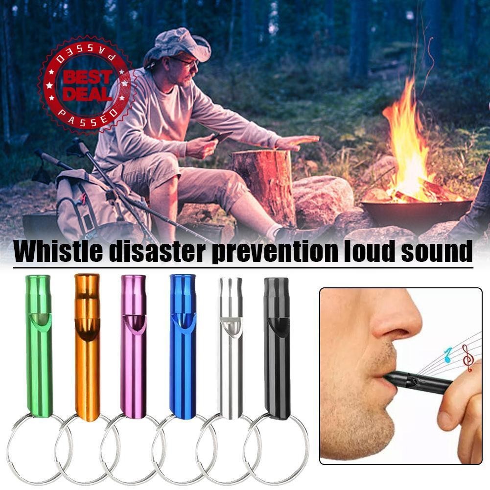 Outdoor Survival Whistle Portable High Decibel Emergency Whistles ...