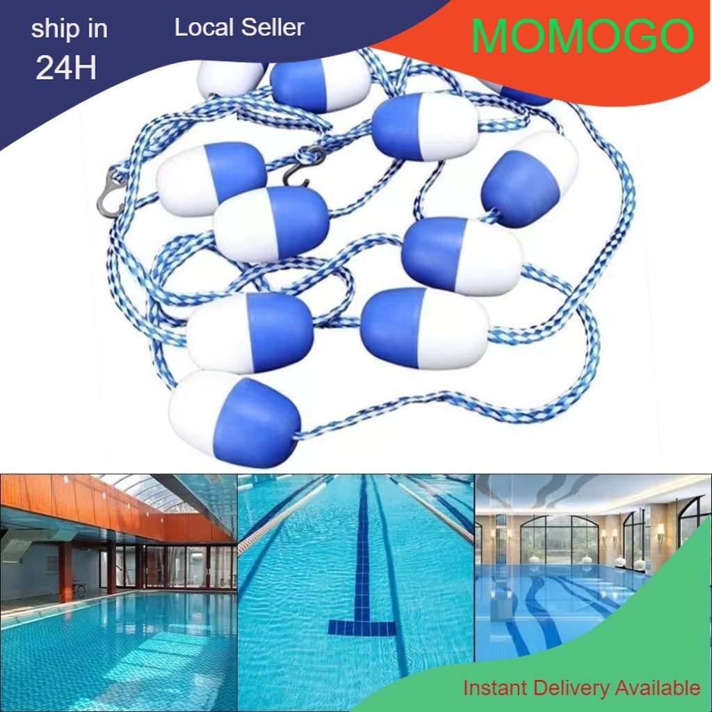 5M Pool Safety Float Lines For Indoor Swimming Pool 7CM PVC Reuse ...