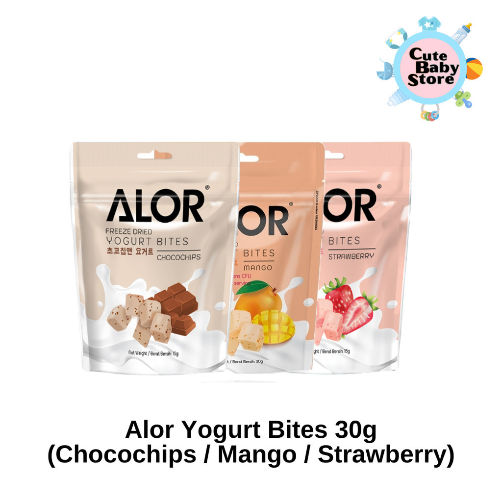 Alor Freeze Dried Yogurt Bites (30g / 50g) | Shopee Malaysia