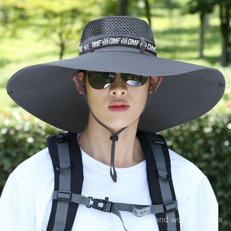 [Topi besar] Topi memancing topi mendaki gunung topi anti matahari luar ...