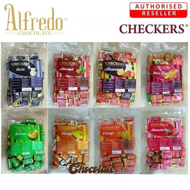 [EXCLUSIVE] ALFREDO CHECKERS MINI CHUNKY GOLDEN SLING ECLAIR ASSORTED ...