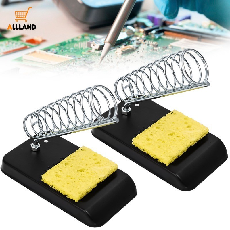 Durable Spring Soldering Iron Stand Holder with Sponges - Electric High ...