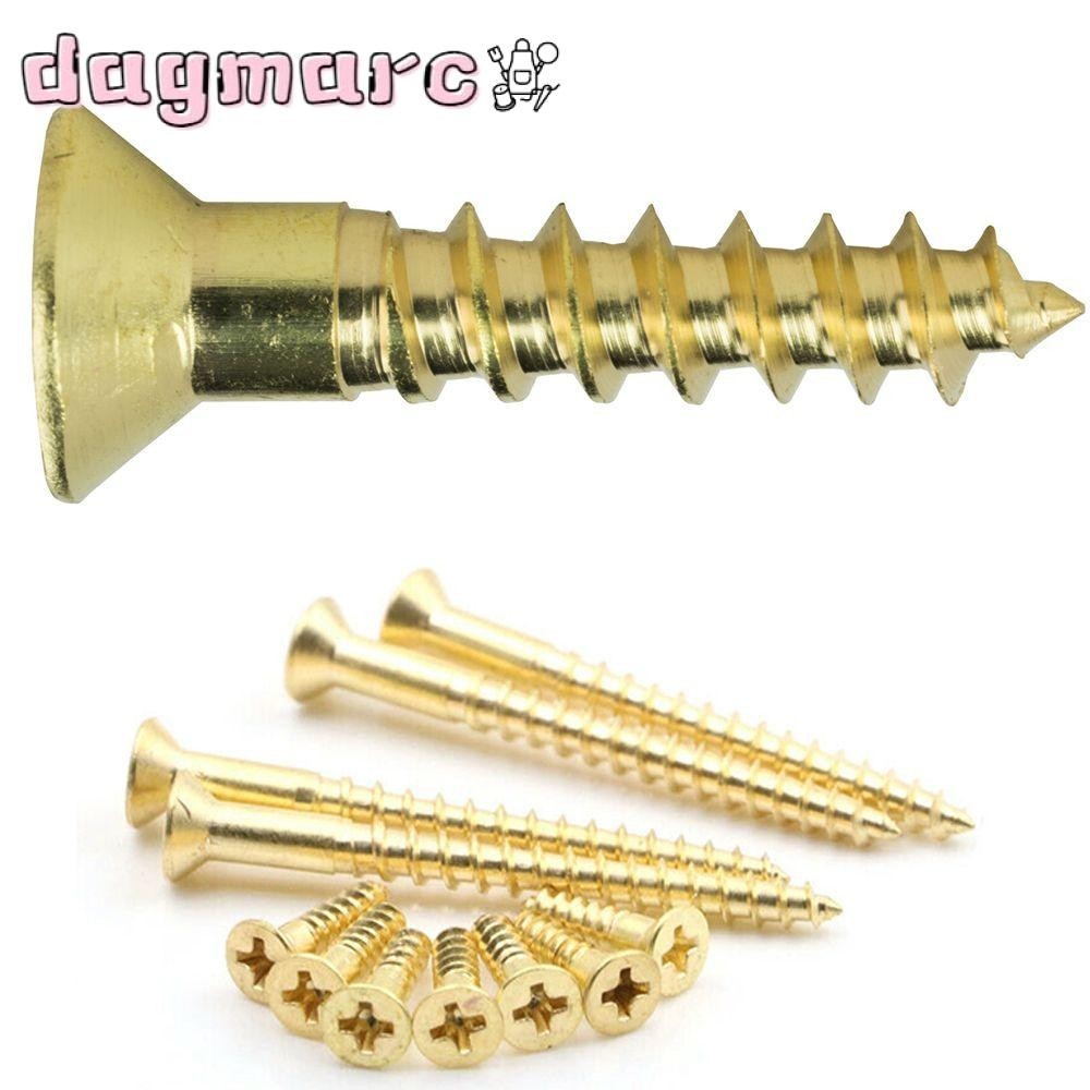 DAGMARC Wood Screws Drive Tapping Fasteners Solid Brass | Shopee Malaysia