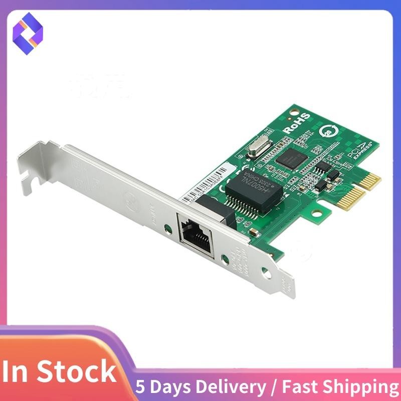 PCI Express Network Card PCIE X1 to RJ45 Gigabit Ethernet Network Adapter for Intel I210 Chip ...