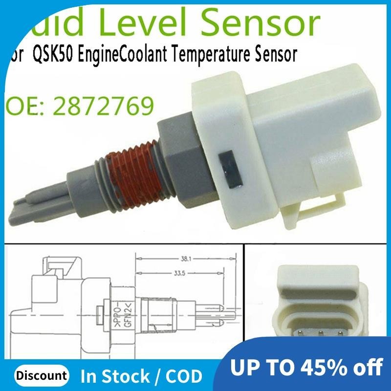 Coolant Fluid Level Sensor 2872769 2872768 4928568 for Cummins QSK50 ...