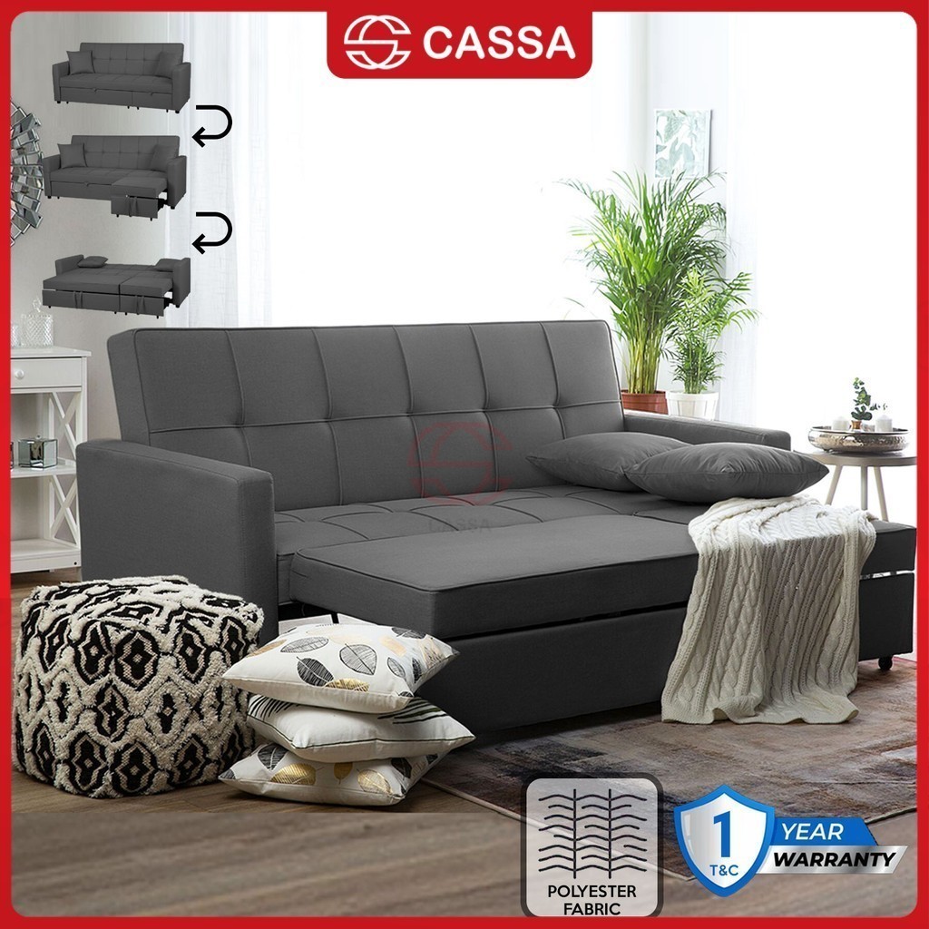 [REFURBISHED]Cassa Golf 3 Seater Size Sofa Set L Shape Sofa with Full Seating Depth ...
