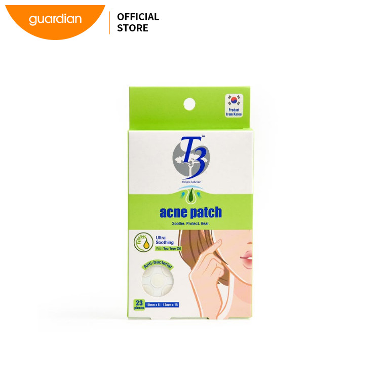 T3 Acne Patch Tea Tree Oil (23's) | Shopee Malaysia