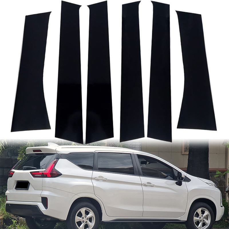 HOT SALE 6pcs Car Door Side Pillar Post Fit For Mitsubishi Xpander 2017 ...