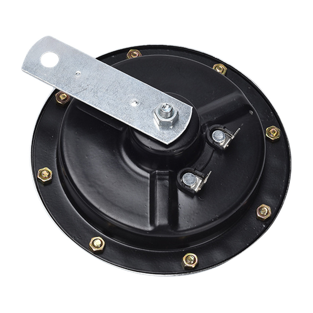 12V Car Disc Pot Horn Dual Tone Electric Pump Loud Air Horn Off-Road ...