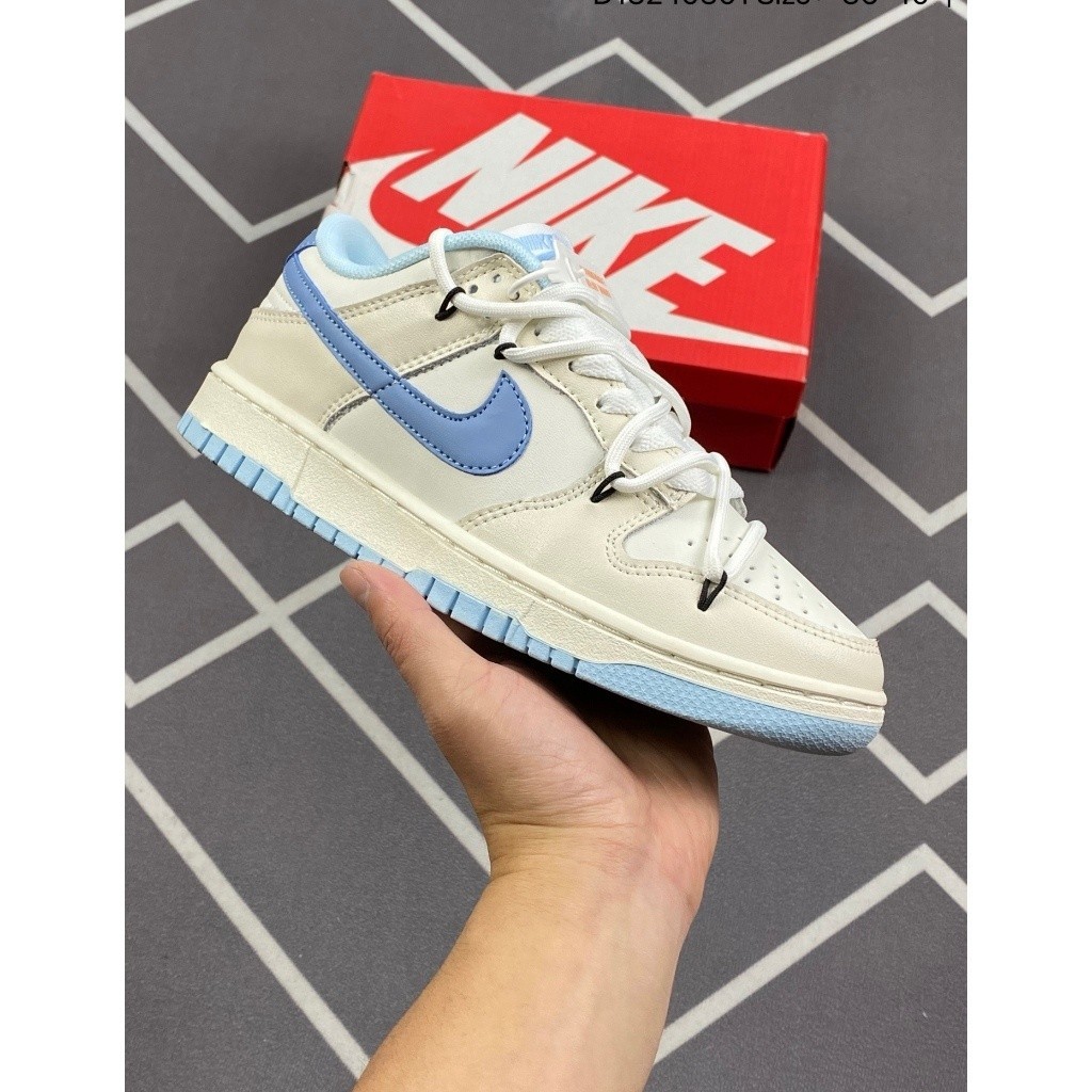 Kasut Nike SB Dunk rendah vintage hitam dan putih "Panda" (dengan kotak ...